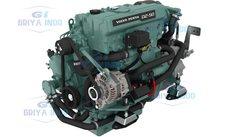 Volvo Penta D2 50 Inboard Marine Diesel Engine - Griya Indo